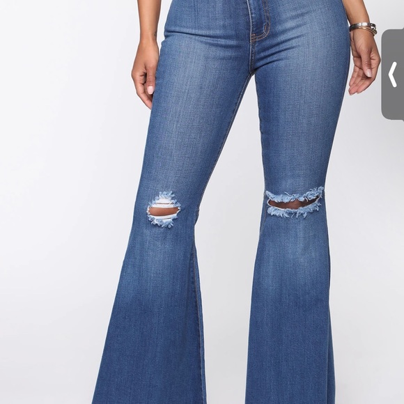 Fashion Nova | Pants & Jumpsuits | Womans High Rise Bell Bottom Jeans ...